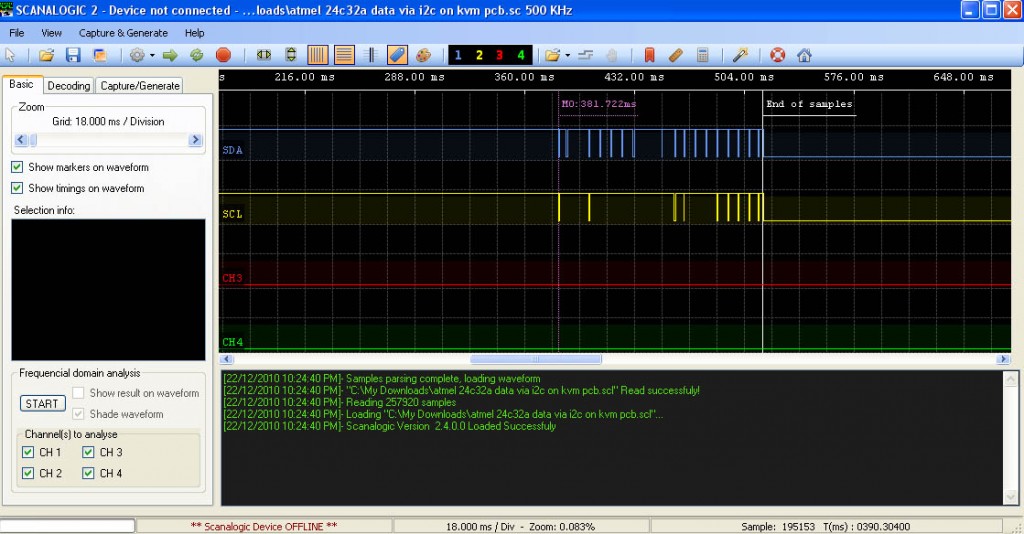 Reading data from EEPROM I2C on a PCB « insideGadgets