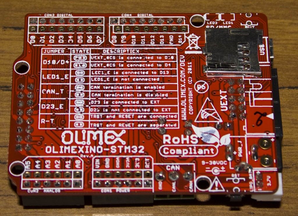 Olimexino STM32 Board Review « insideGadgets