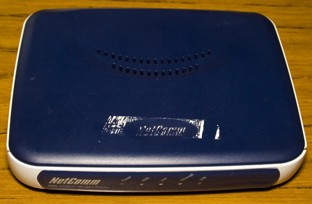 Inside the Netcomm NB6 Rev2 ADSL2+ Modem Router (Dated 2010 ...