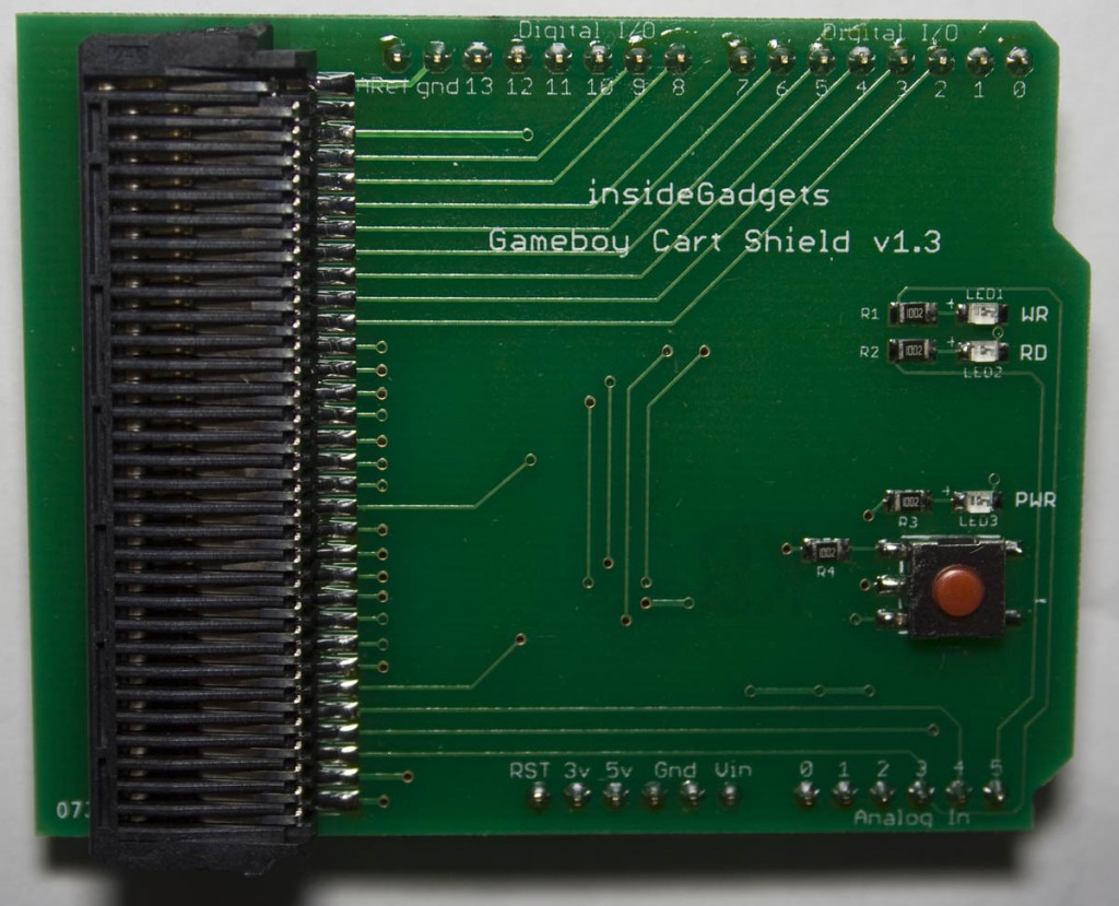 Gameboy Cart Shield updated to v1.3 « insideGadgets