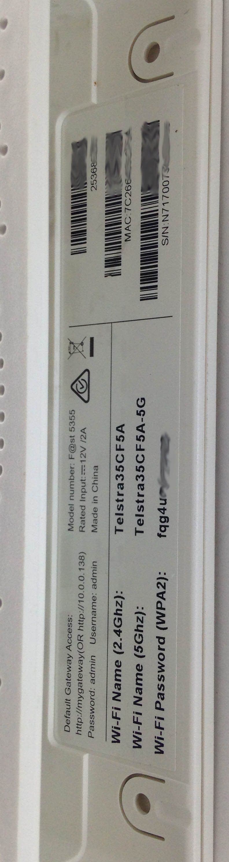 Inside the Telstra F@st 5355 Wifi Router (Dated 2016) « insideGadgets