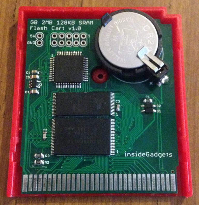 Building a 2MB MBC5 Gameboy Cart – Part 3: PCBs arrived, Adding some ...